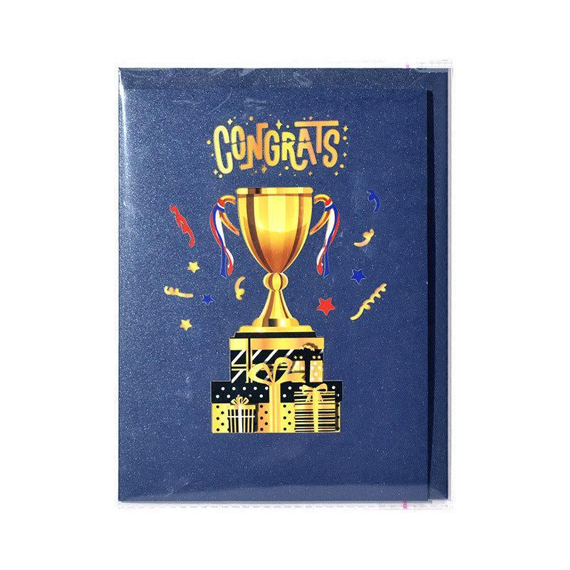 Pop Up Congrats Card – Desserts Delivered Bakery