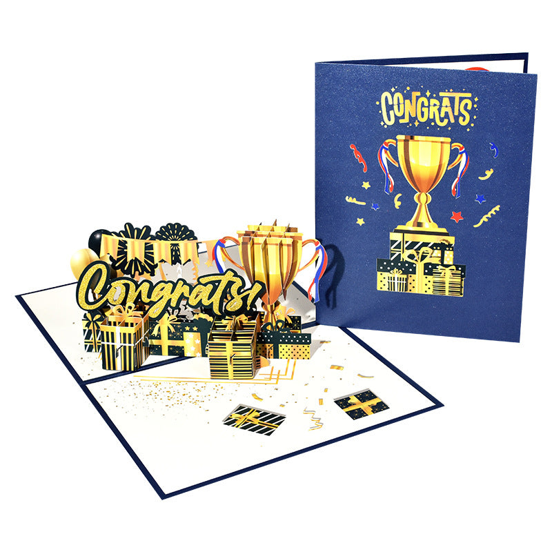 Pop Up Congrats Card – Desserts Delivered Bakery