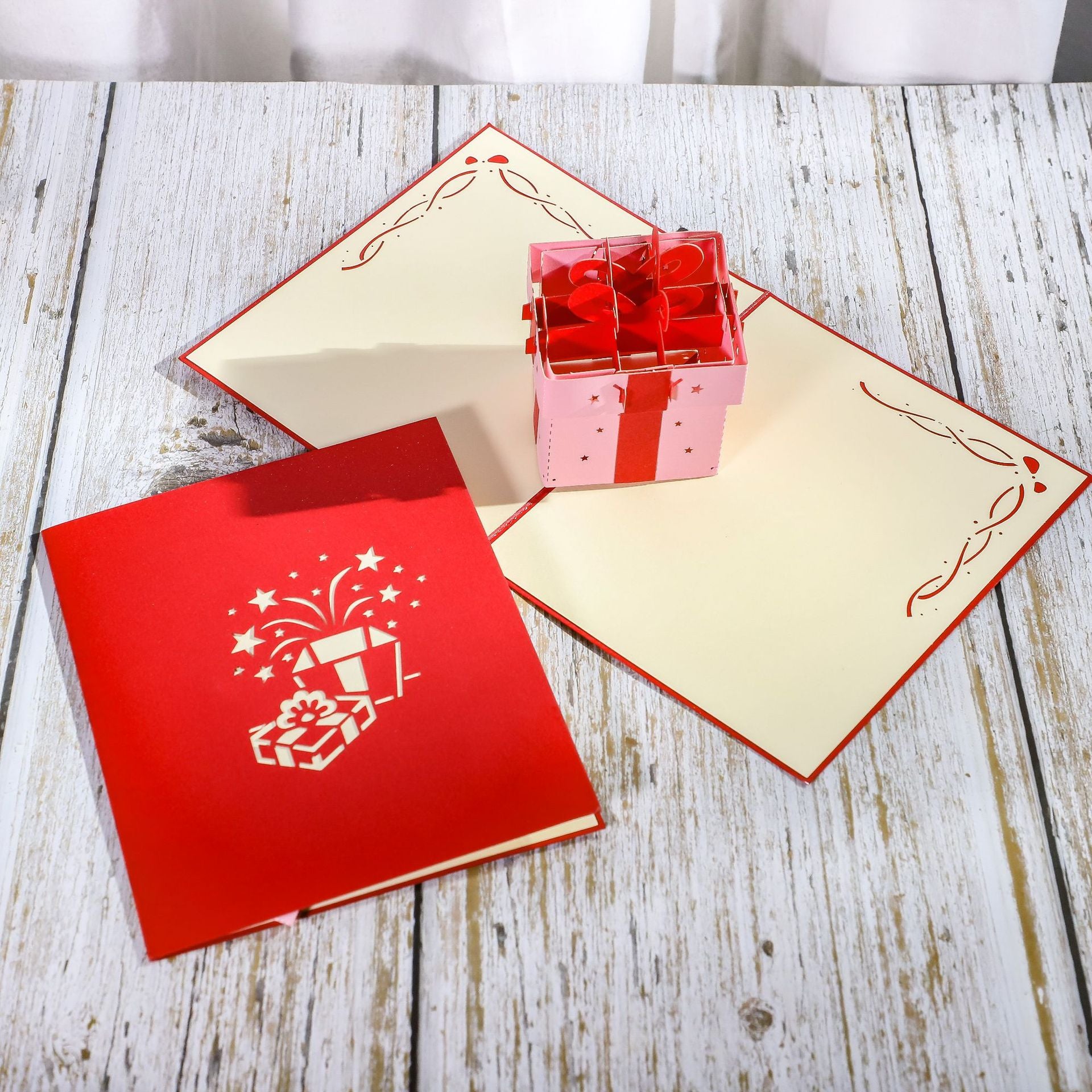 Pop Up Gift box Card – Desserts Delivered Bakery