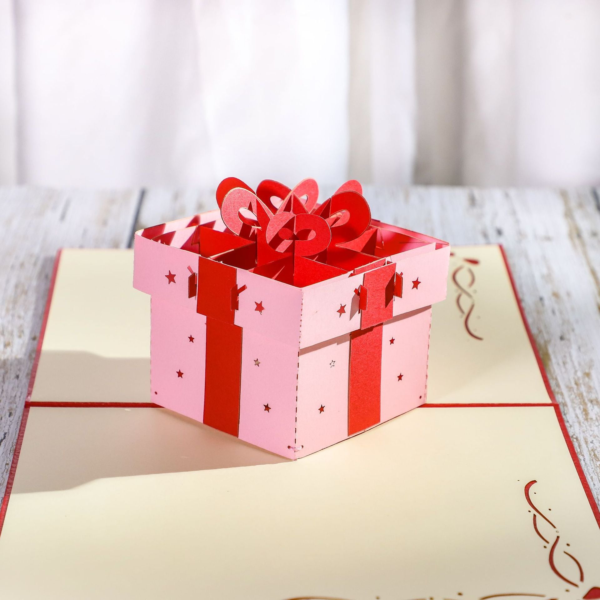 Pop Up Gift box Card – Desserts Delivered Bakery