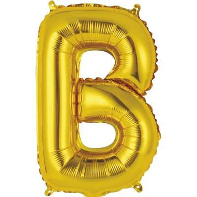 14" Gold Alphabet Balloon – Desserts Delivered Bakery