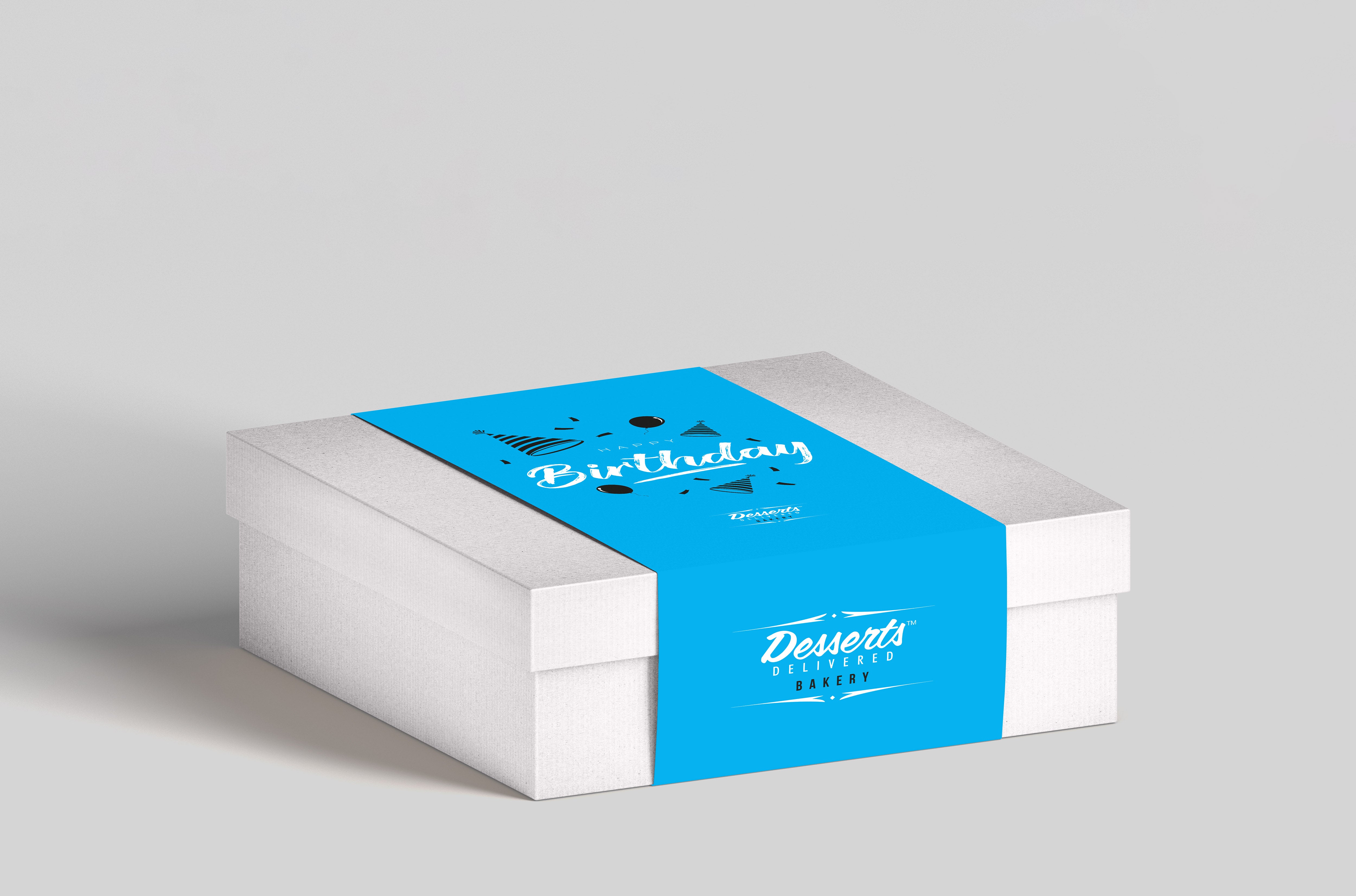 Slim Box Sleeve – Desserts Delivered Bakery