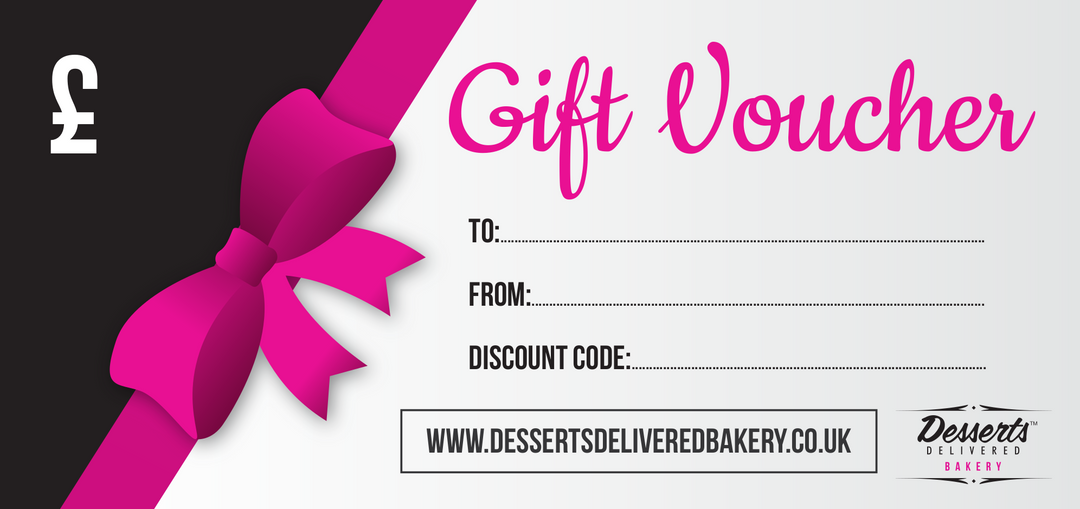 Gift Voucher – Desserts Delivered Bakery