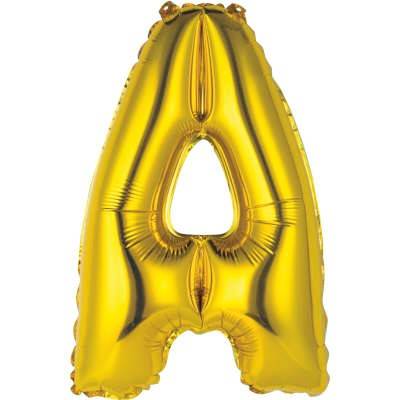 14" Gold Alphabet Balloon – Desserts Delivered Bakery